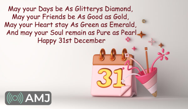 Happy 31st December 2025: Wishes, New Year’s Eve Messages, Quotes & Shayari