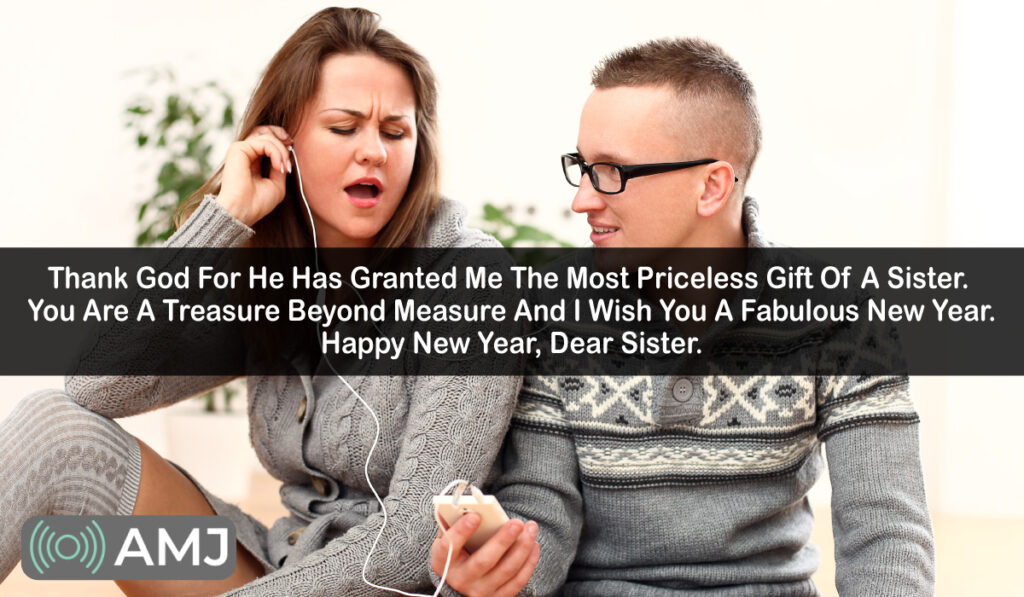 Happy New Year 2024 Wishes, Images, Messages & Greetings For Sister ...