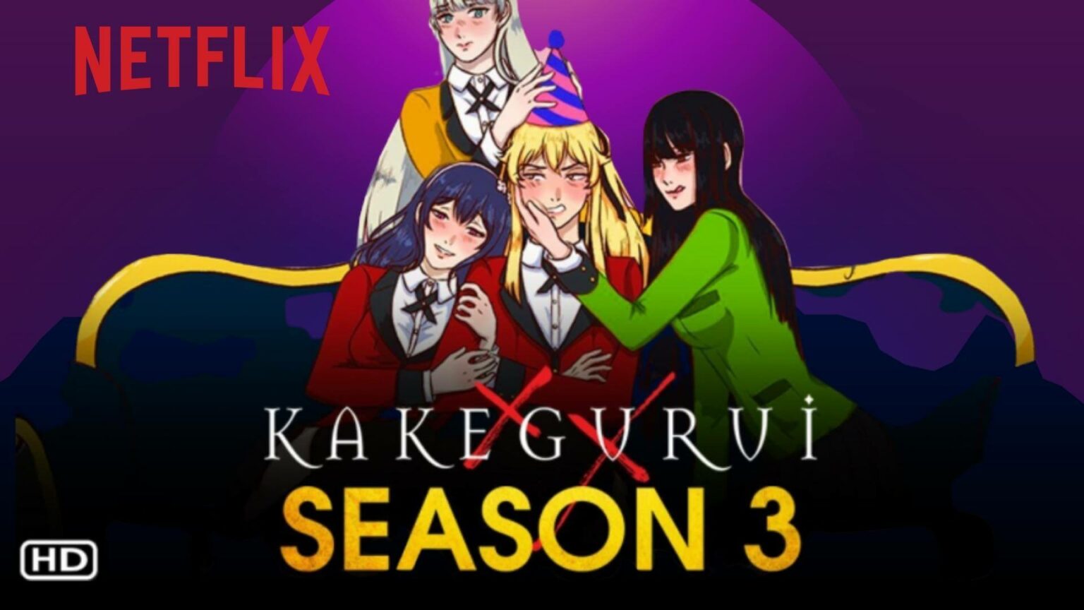 Kakegurui Season 3 Release Date & Confirmation on Netflix! - AMJ