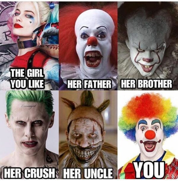 Funny Clown Memes that Express Your Emotions on Point - AMJ