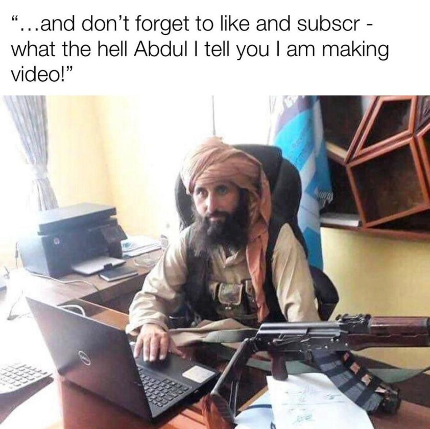 Viral Taliban Memes that Express Fun in Such a Severe Situation - AMJ