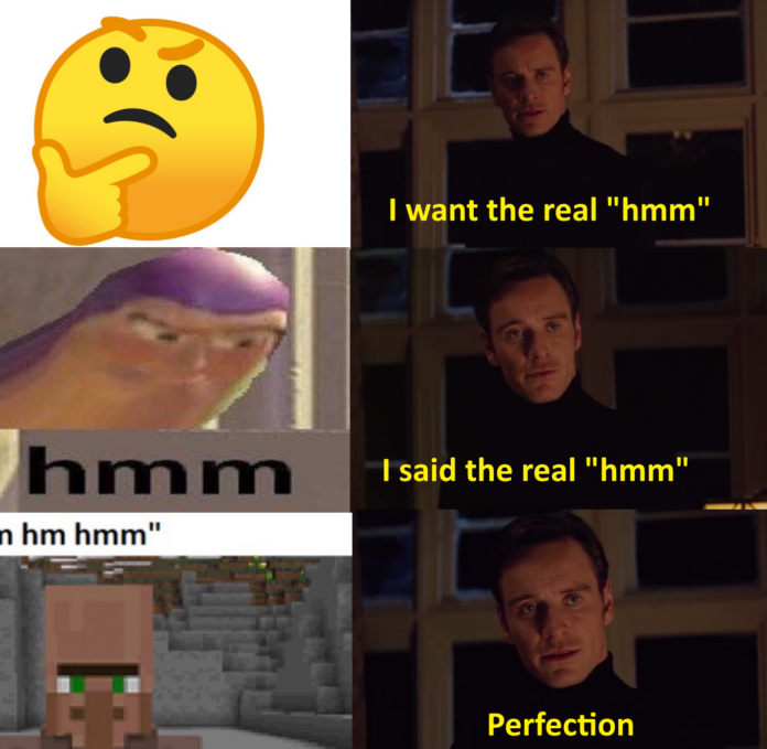 Funny Hmm Memes Templates to Save as a Reply for a Boring Message - AMJ