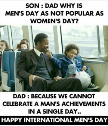 Funny yet Worthy Men’s Days Memes Floating on the Internet - AMJ