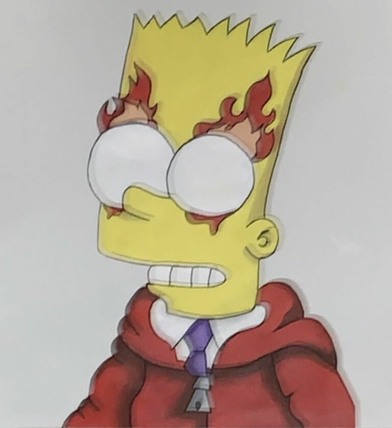 Cool Bart Simpsons PFP For Social Media - AMJ