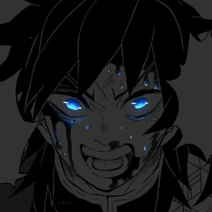 Dark Anime PFPs with Glowing Eyes 2025 – Mysterious & Aesthetic Avatars