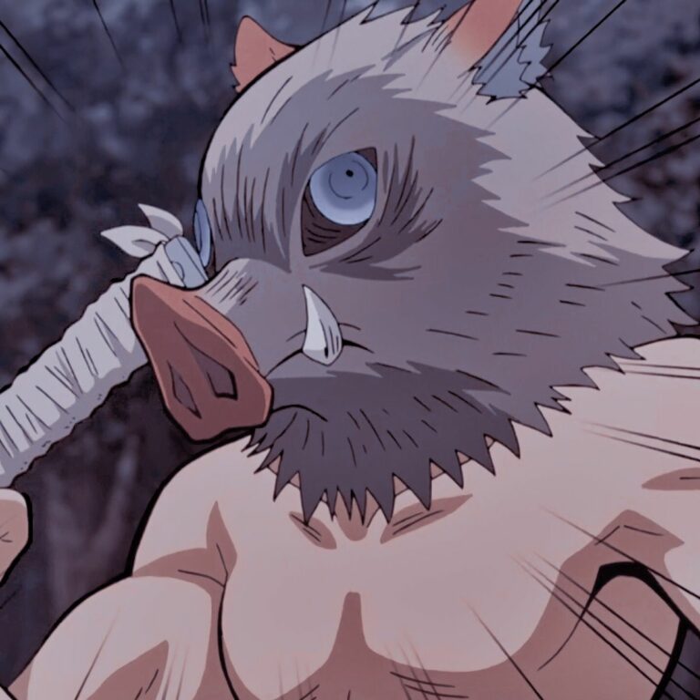 Epic Demon Slayer Inosuke PFP 2024 - Anime Aesthetic PFPs for Discord & IG