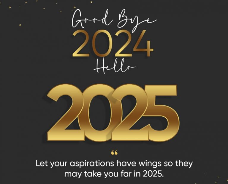 Give Warm Welcome with Bye Bye 2024 Hello 2025 Images, Wishes, Quotes ...