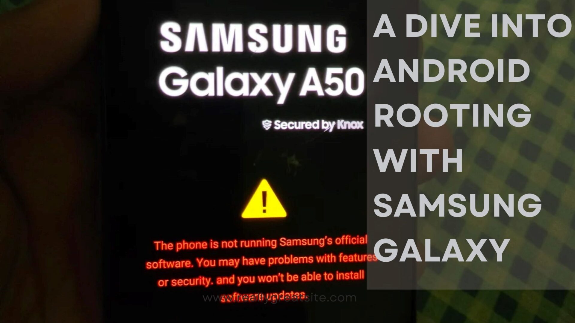 A Dive Into Android Rooting With Samsung Galaxy - AMJ