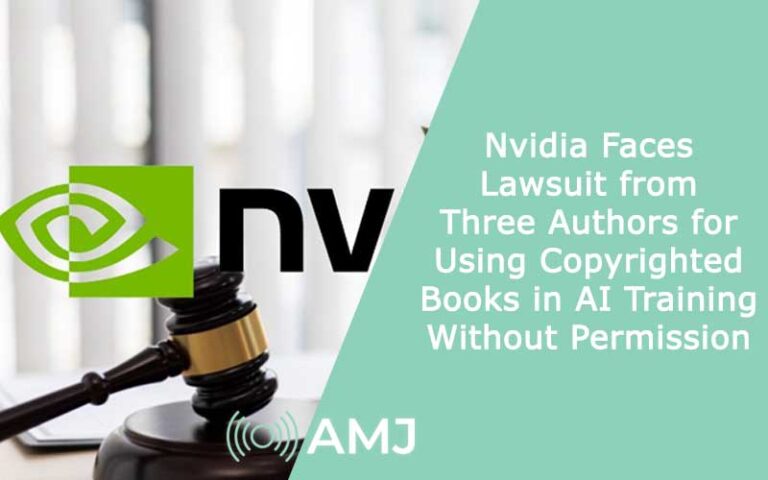 Nvidia Faces Lawsuit from Three Authors for Using Copyrighted Books in AI Training Without ...