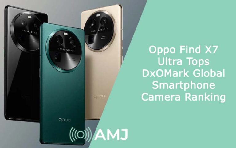 Oppo Find X7 Ultra Tops DxOMark Global Smartphone Camera Ranking - AMJ