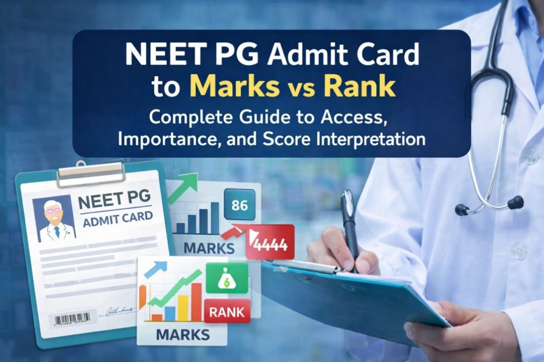 NEET PG Admit Card to Marks vs Rank: Complete Guide to Access ...